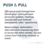 The Push and Pull Communication Approach – Brady Licht